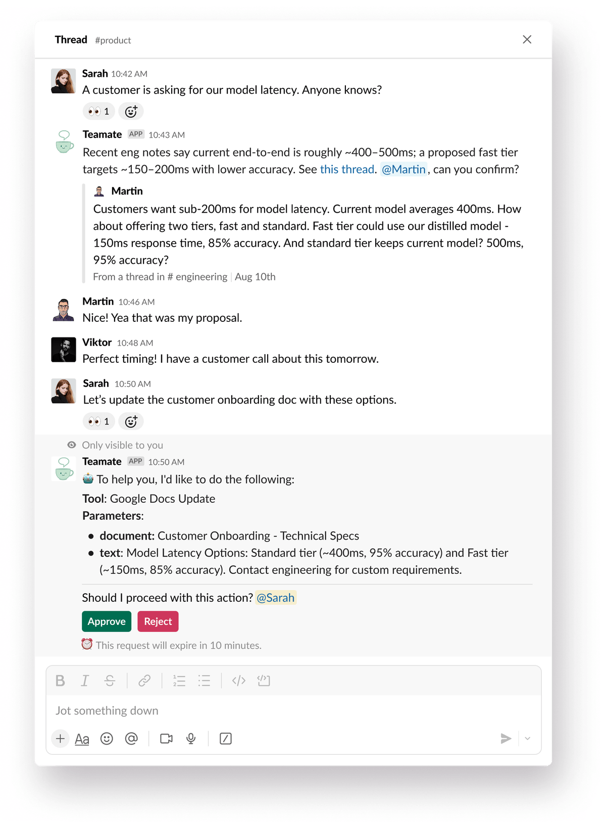 Teamate | Proactive AI Teammate Across Your Workspaces